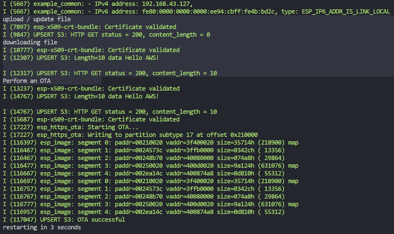 ESP and AWS-S3 Integration part 2: use AWS-S3 with the ESP32 • My technical stuff